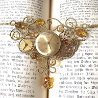 Time machine - wire wrapping competition #2 | GERMIA - Autorské šperky