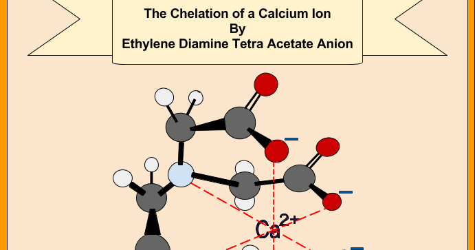 Learning Chemistry Easily: Organic Chemistry, "Function", Part 5 - EDTA ...