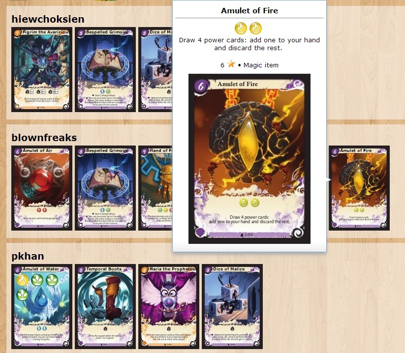 Hiew's Boardgame Blog: Seasons