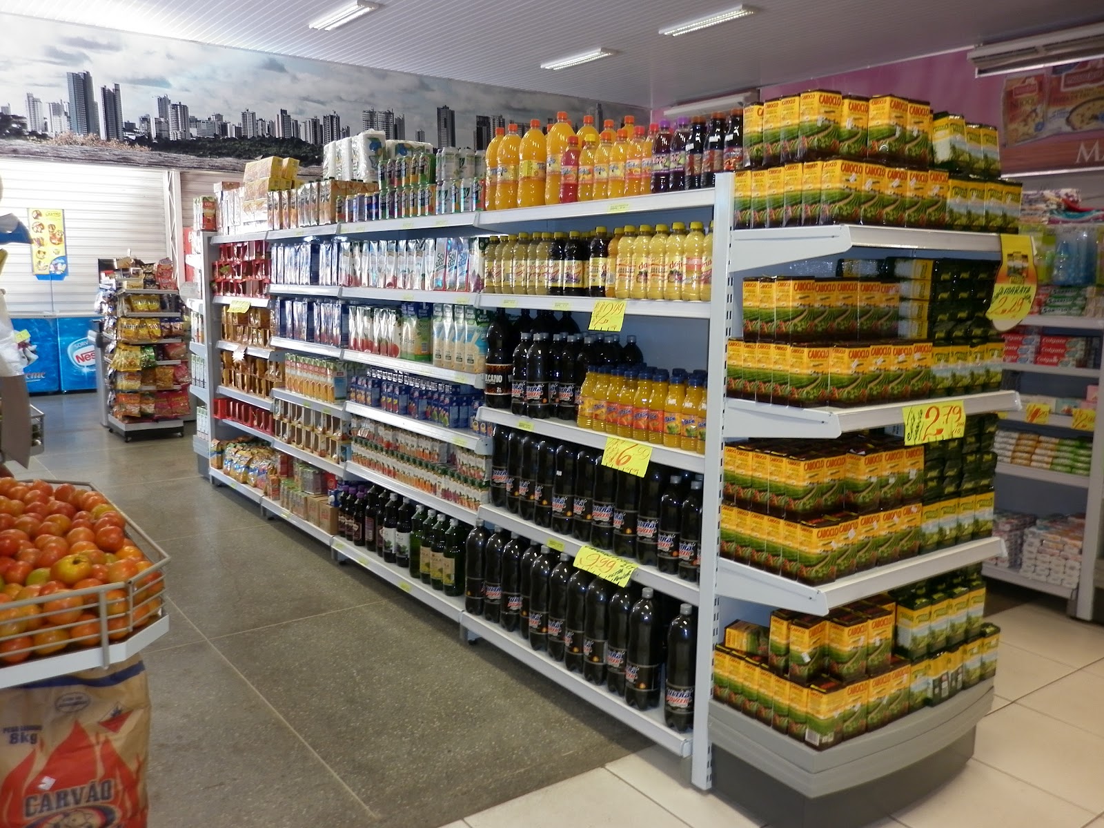 Lara Representações Comerciais: GÔNDOLAS PARA SUPERMERCADOS