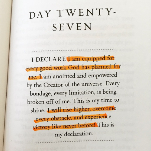 3 Declarations for Sunday ~ Spiritual Inspiration