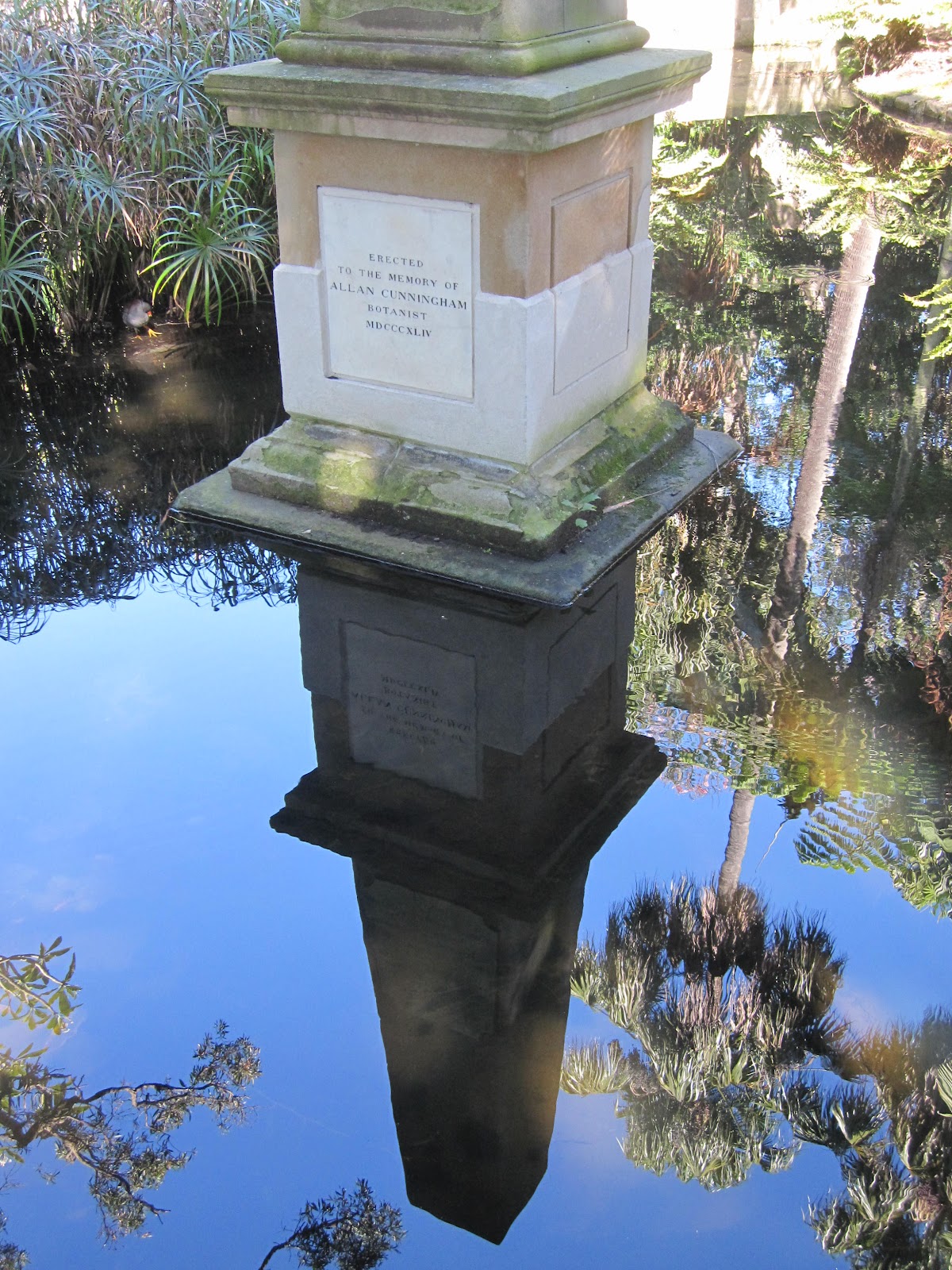 Sydney - City and Suburbs: Botanic Gardens, obelisk