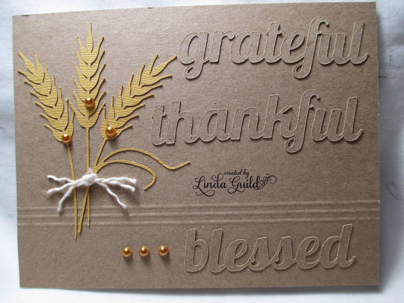 Nothin' Fancy: Thanksgiving Themed Card
