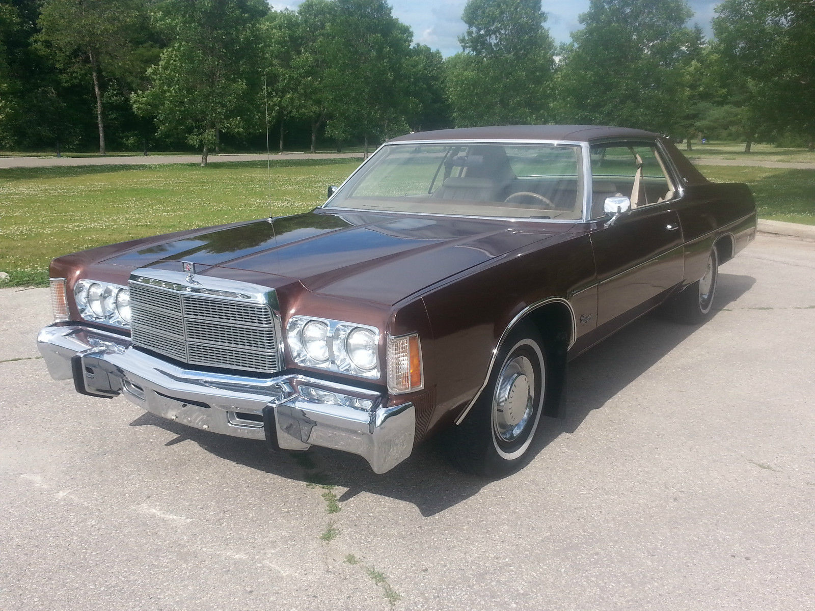 All American Classic Cars: 1977 Chrysler Newport 2-Door Hardtop