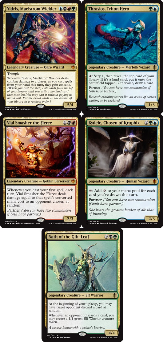 MTG Realm: Commander 2016 Full Spoiler