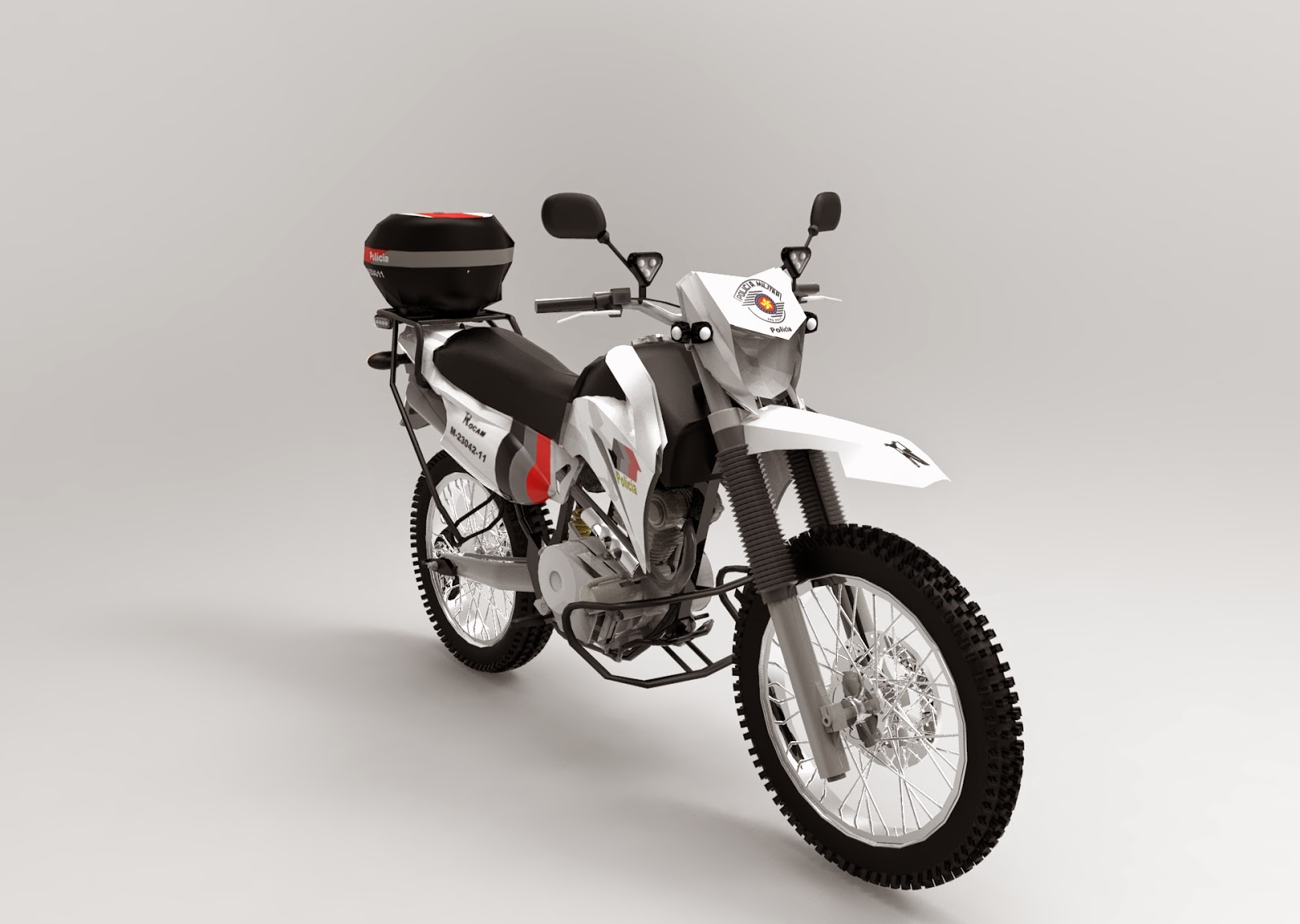 Yamaha Lander - Rocam - PMESP