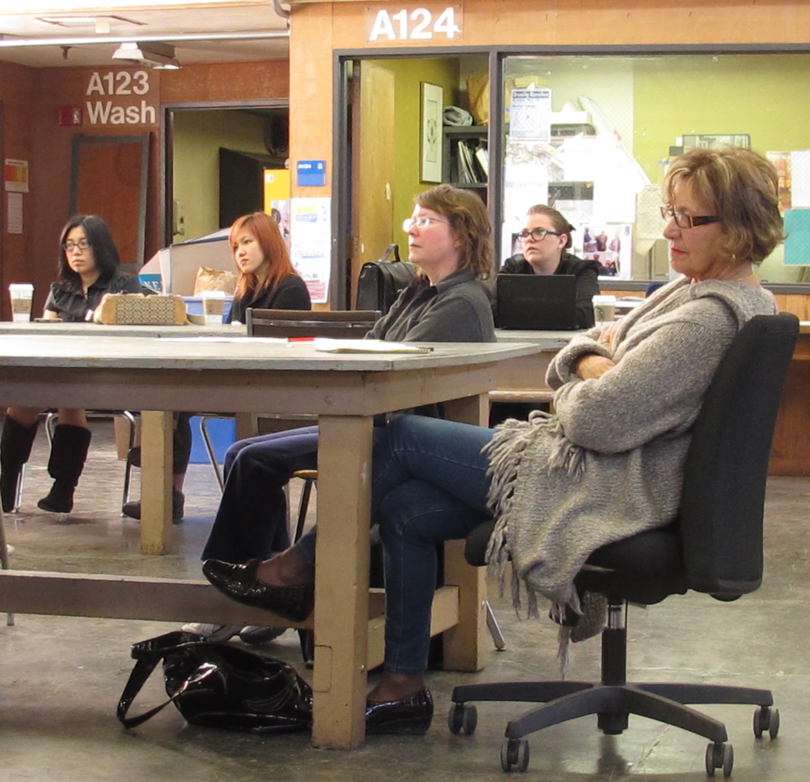 Merritt College Michael Dee Cookinham Saturday Painting Class