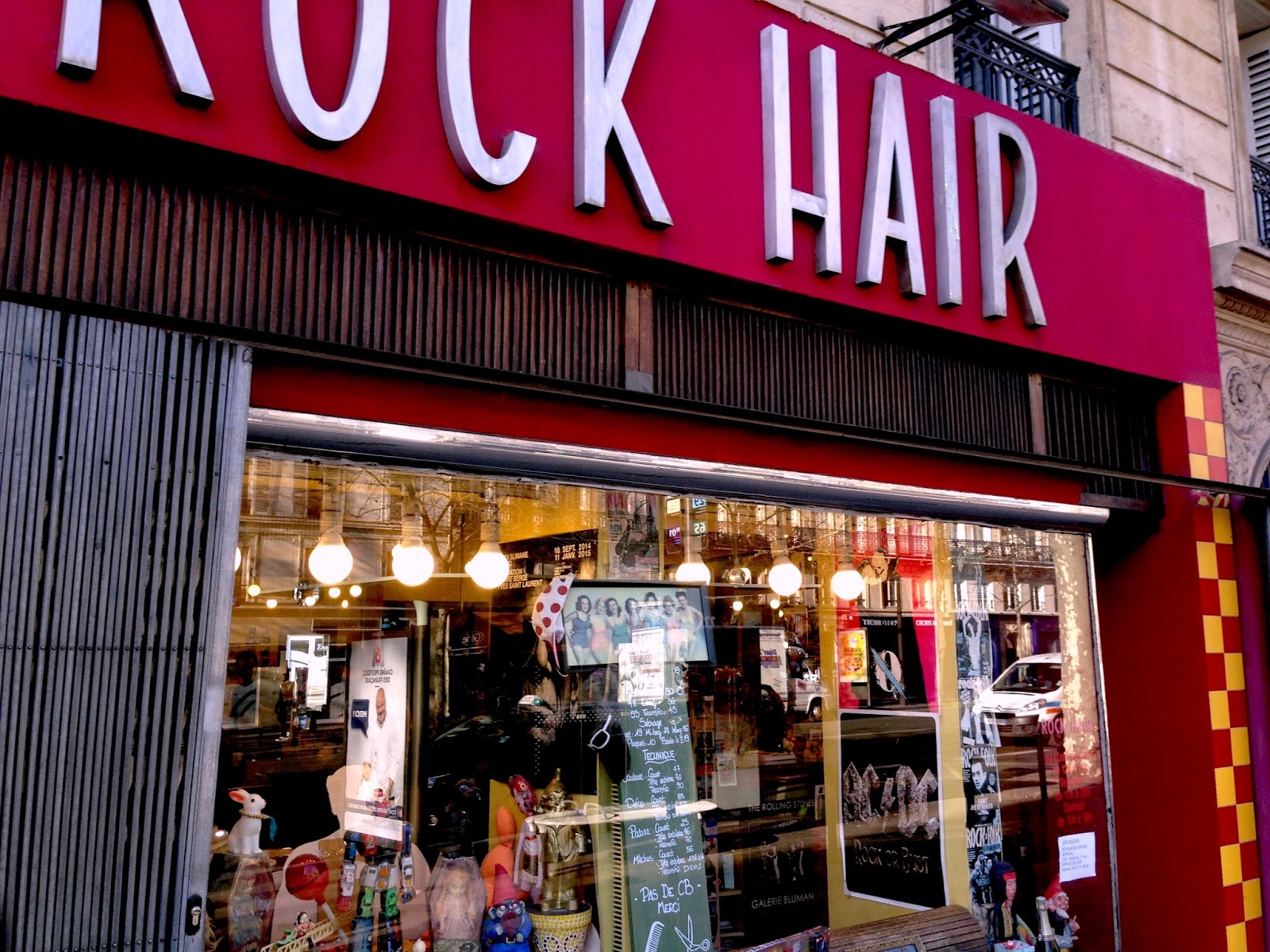 Focus On Paris: Rocker hair