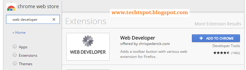 How To Add Web Developer For Chrome Browser With Pictures How To Add Web Developer For Chrome Browser With Pictures