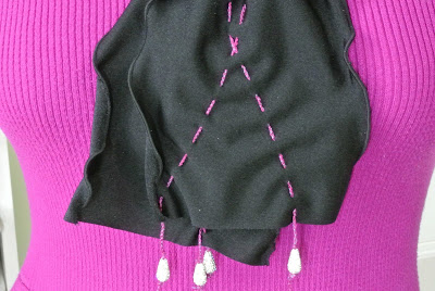 a notion to sew: "Un-Beweavable" Ruffled Scarf