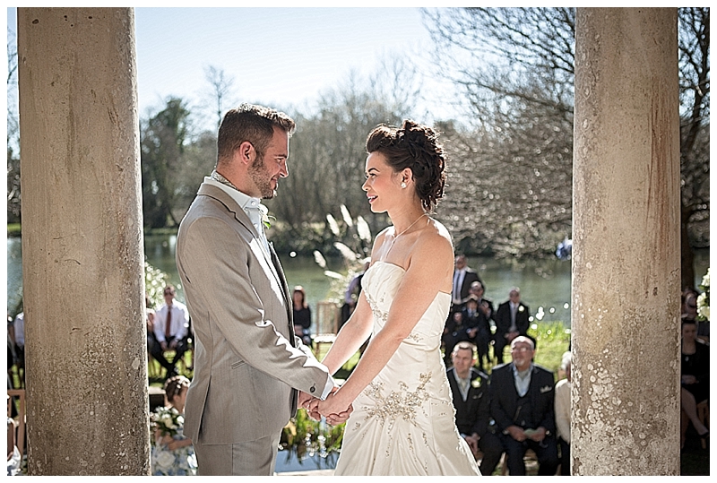 An Outdoor DIY Wedding with a Cream Tea Reception