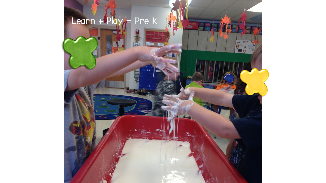Learn + Play = Pre K: Toes, Fingers, and Goop!