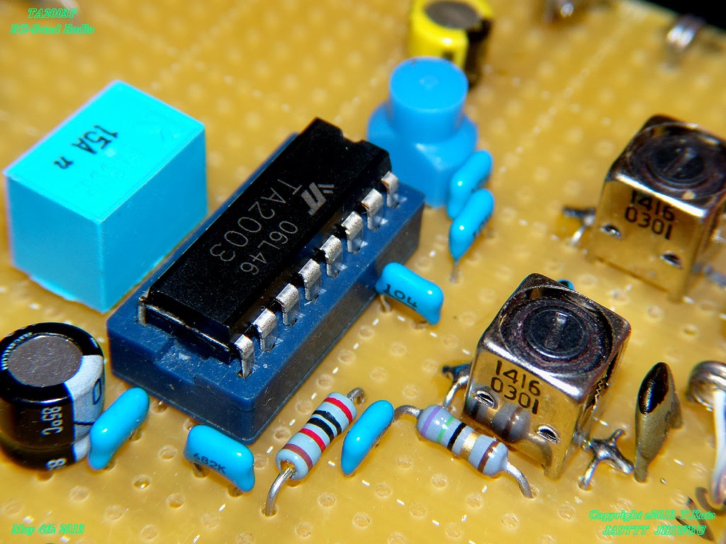 Radio Experimenter's Blog: 【部品】Radio Chip TA2003P : Part-2