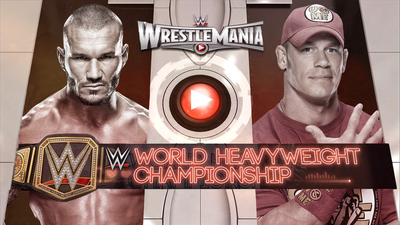 WWE PSD : WWE Wrestlemania 31 Official Match Card