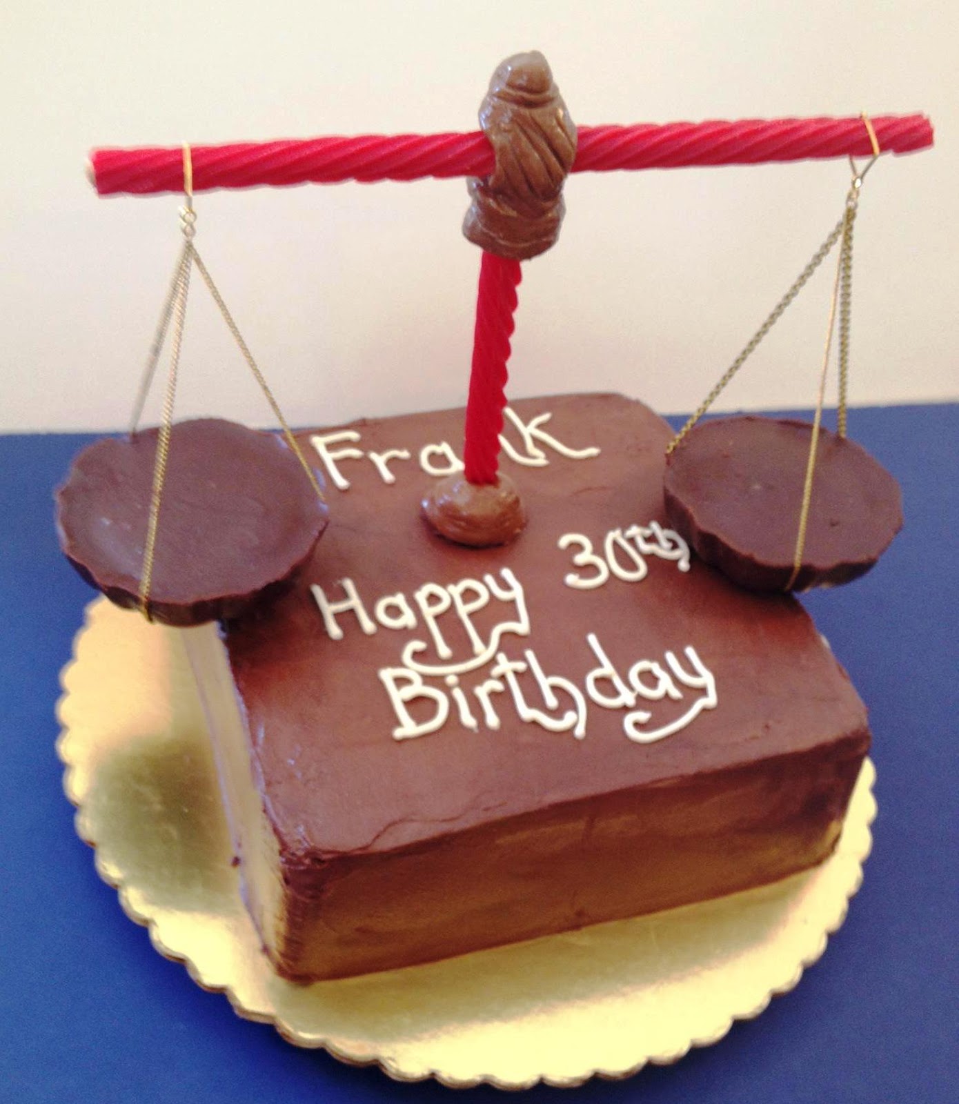 AimeeJo Desserts: Scales of Justice