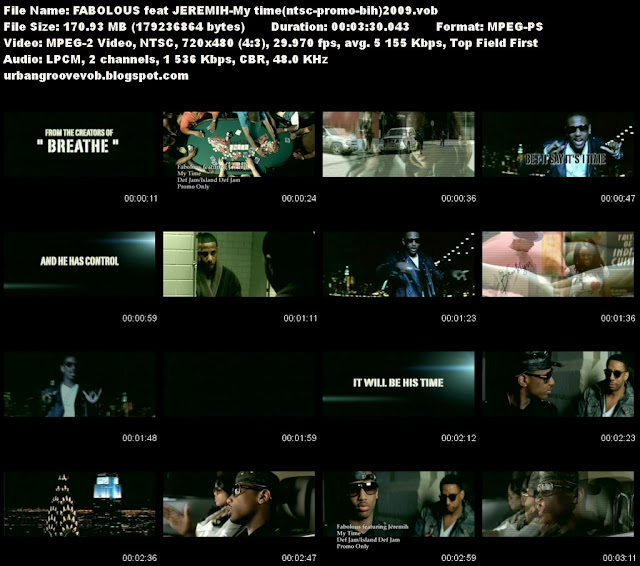 Urban Groove Vob Collection: Fablous feat Jeremih - My Time (2009)