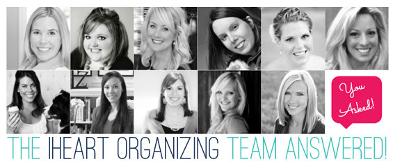 Organizing & Cleaning Tips from the I Heart Organizing Team • Honey We ...