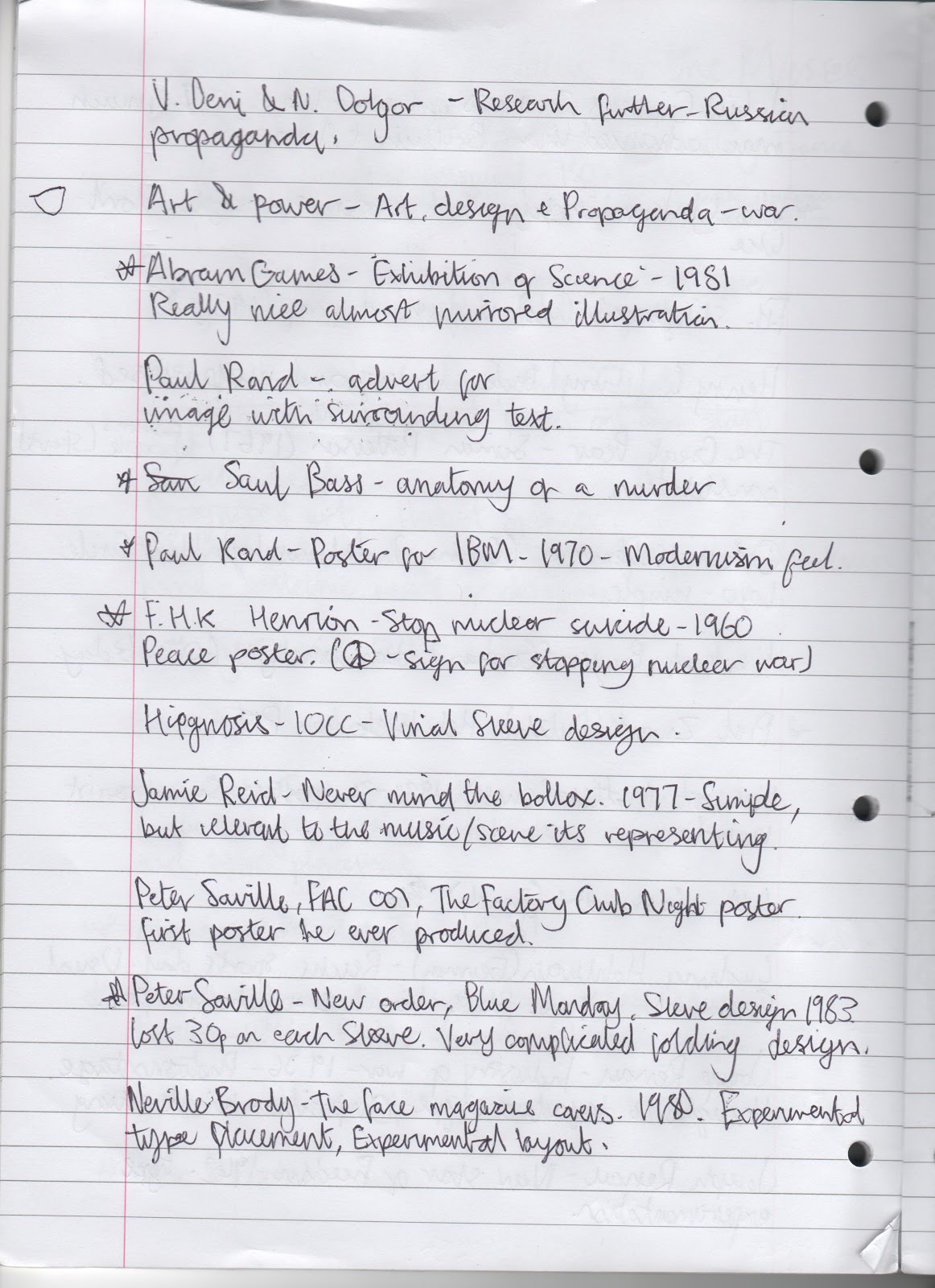 Design Context Lecture Notes Graphic Design