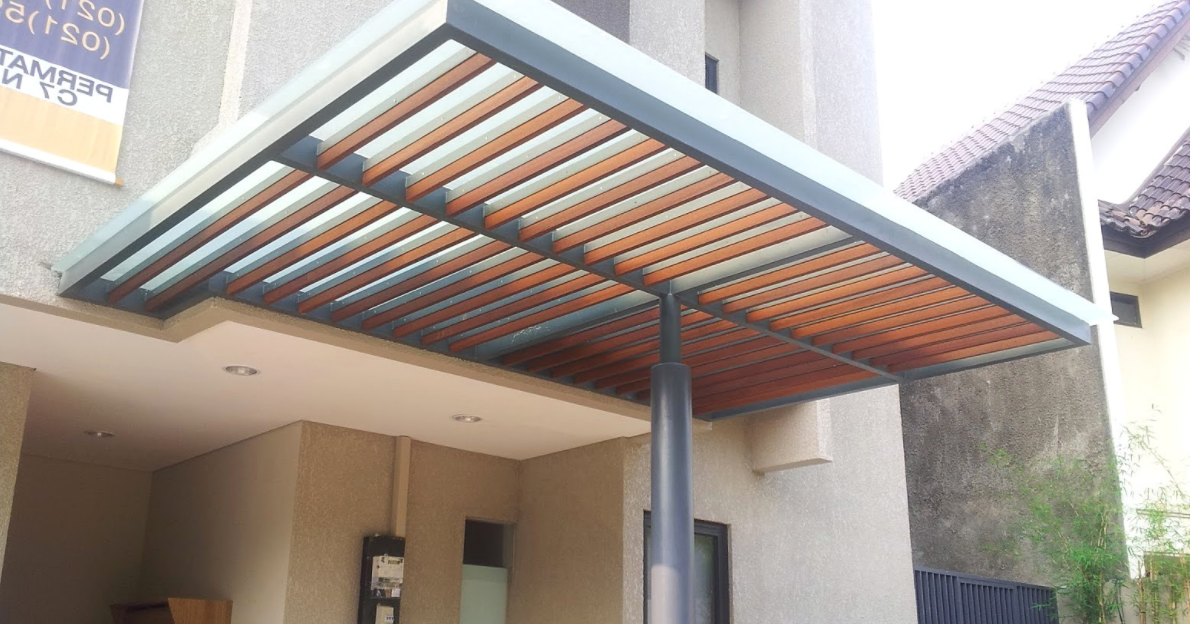 49+ Model Kanopi Baja Ringan Paling Modern Dan Nyaman