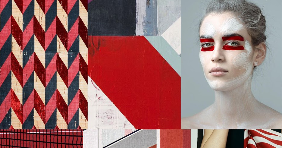 FASHION VIGNETTE: TRENDS | PATTERN CURATOR - BIG RED . FW 2019