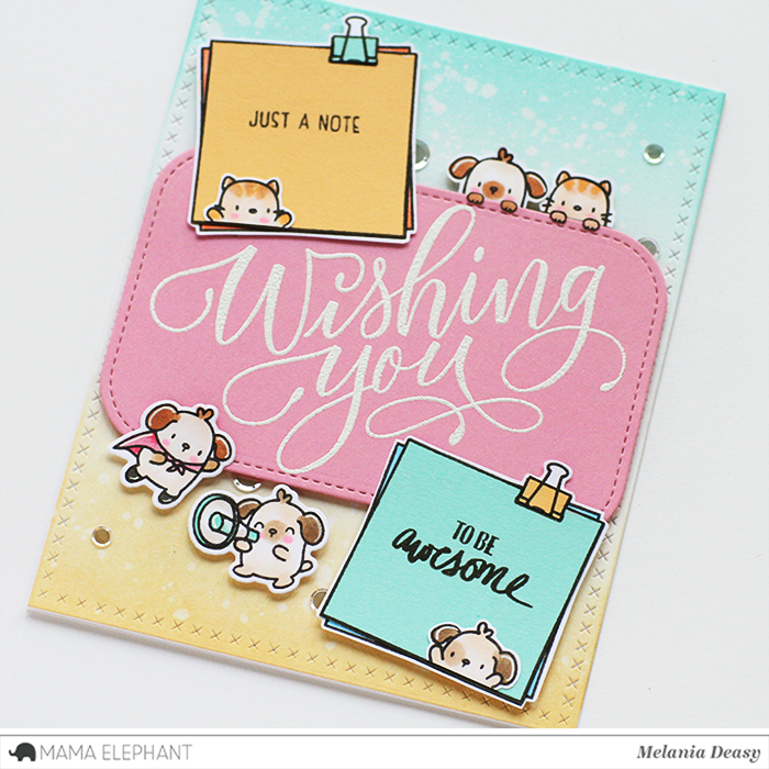 mama elephant | design blog: Sticky Notes with Deasy