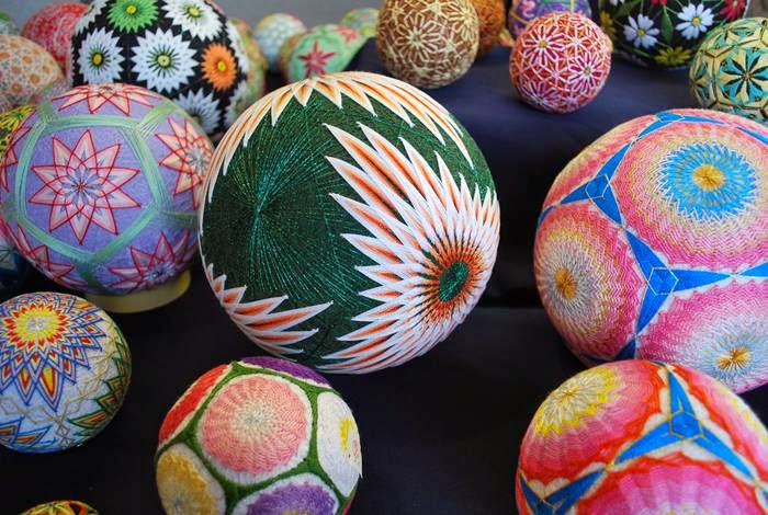 Mail2Day: Stunning Embroidered Temari Balls Created by 92 Years Old ...