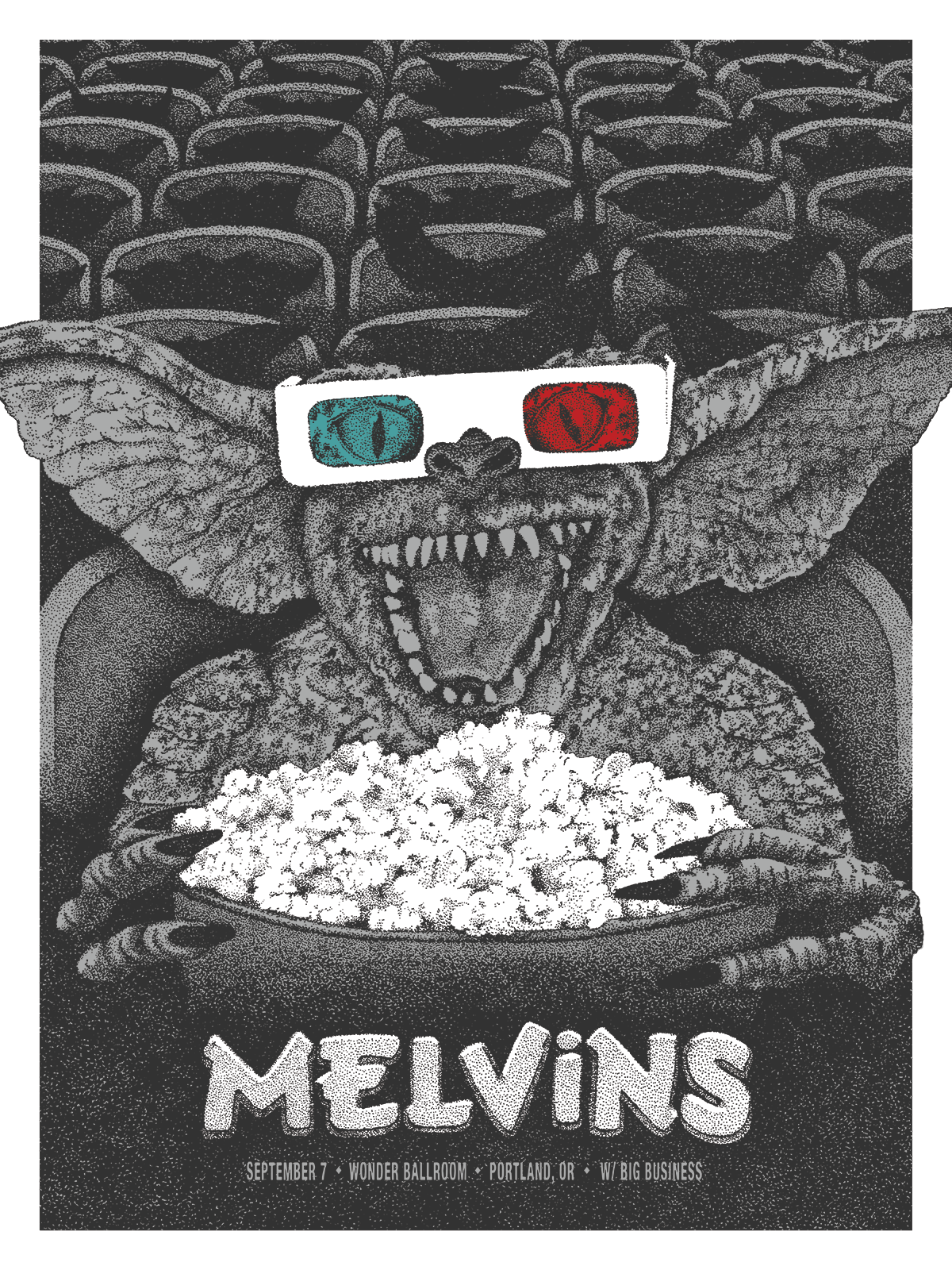 INSIDE THE ROCK POSTER FRAME BLOG: Anonymous Ink and Idea Melvins ...
