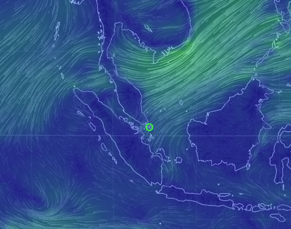 Singapore Sojourn: Real-Time Singapore Wind & Weather