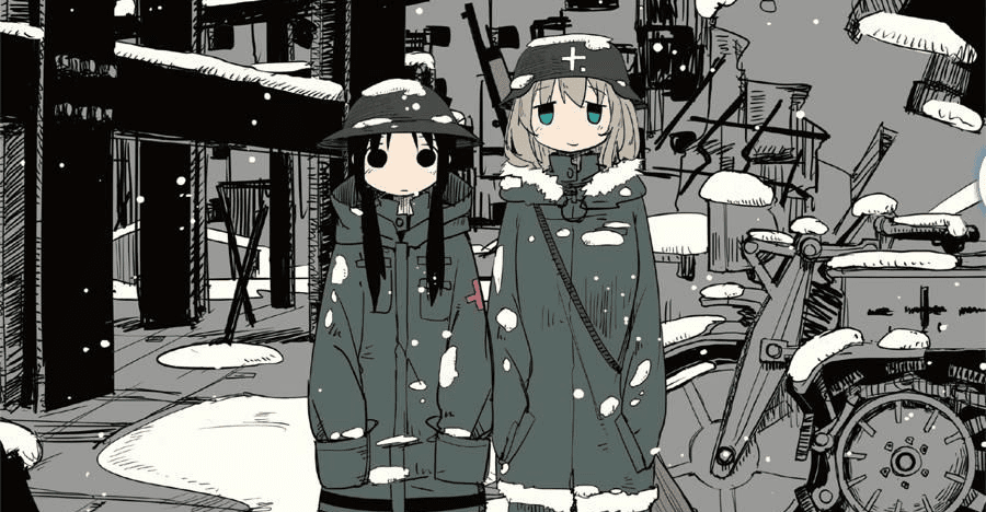 Girls' Last Tour: Data de estreia do anime