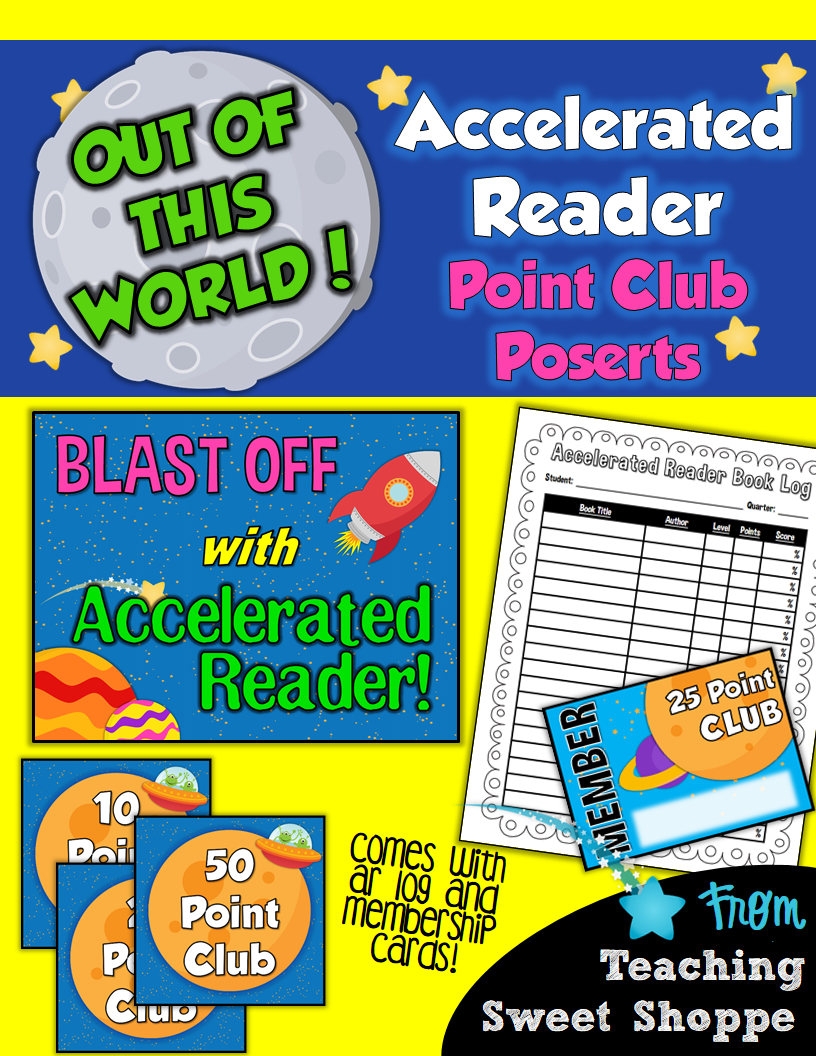 Accelerated Reader Rewards Poster | Accelerated Reader and Poster