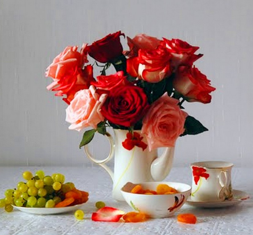 IMAGENES Y CONCEPTOS DEL ARTE MODERNO: BODEGÓN CON FLORES