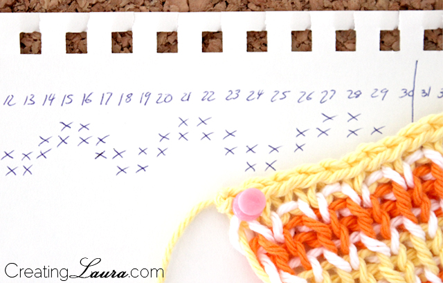 Creating Laura: Swatching