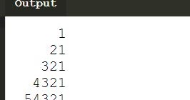 Pattern of right angle triangle ,right angled from right side using C++ ...