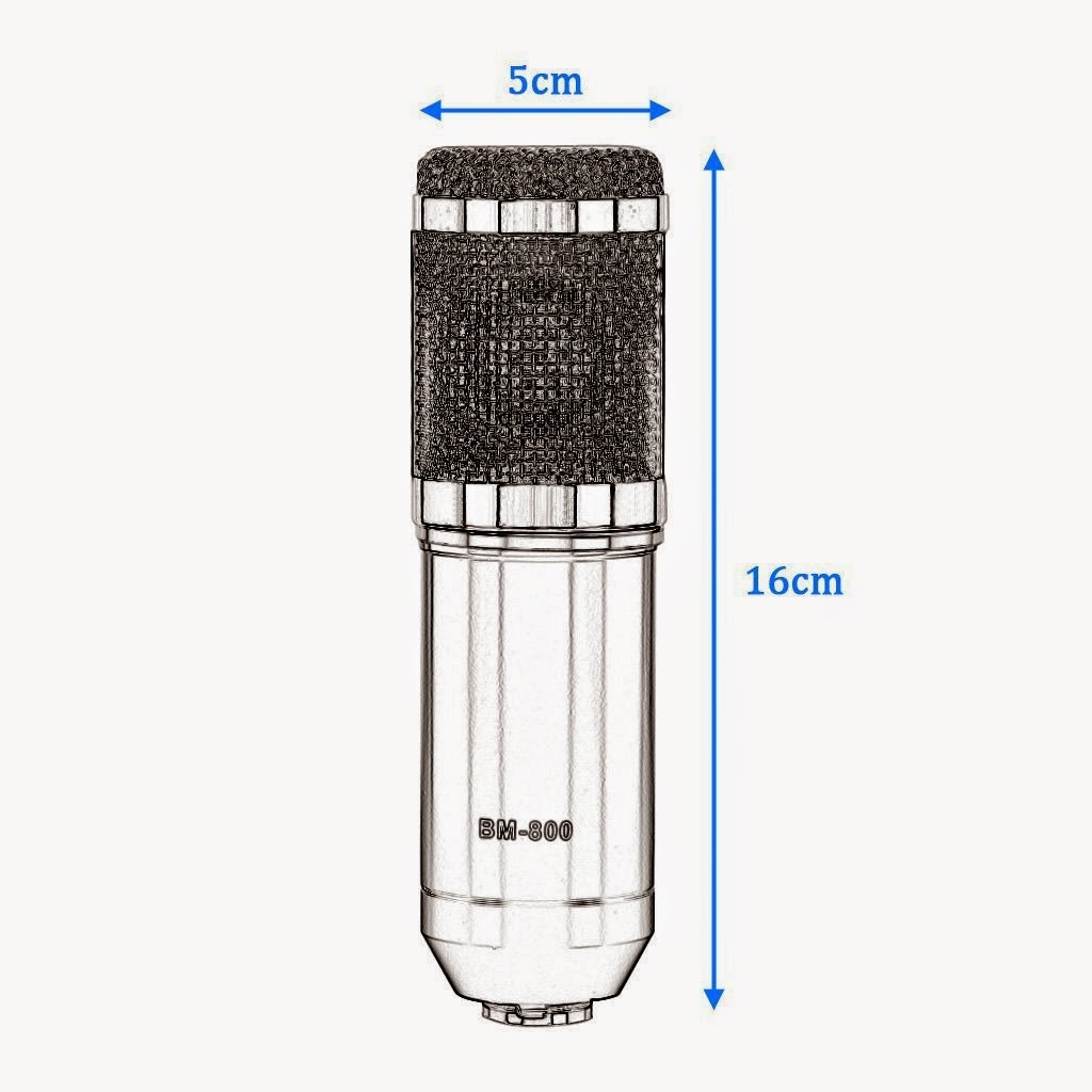 HAM gear: Excelvan BM-800 Condenser Microphone Cardioid Pro Audio ...