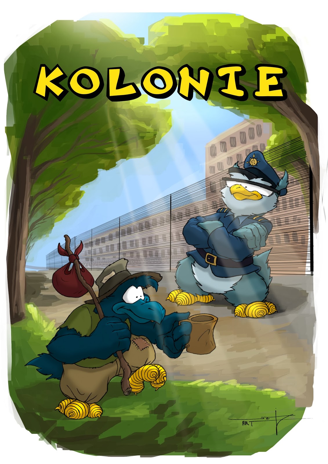 Art by Jochem Van Gool: Rob en Bob