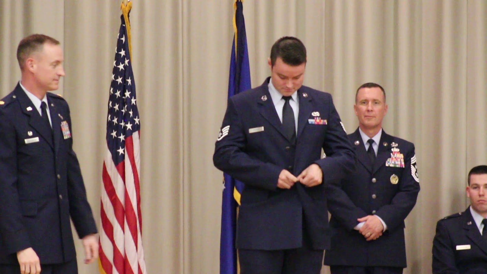 Counting Pinecones: Congratulations to Ssgt Charles :)