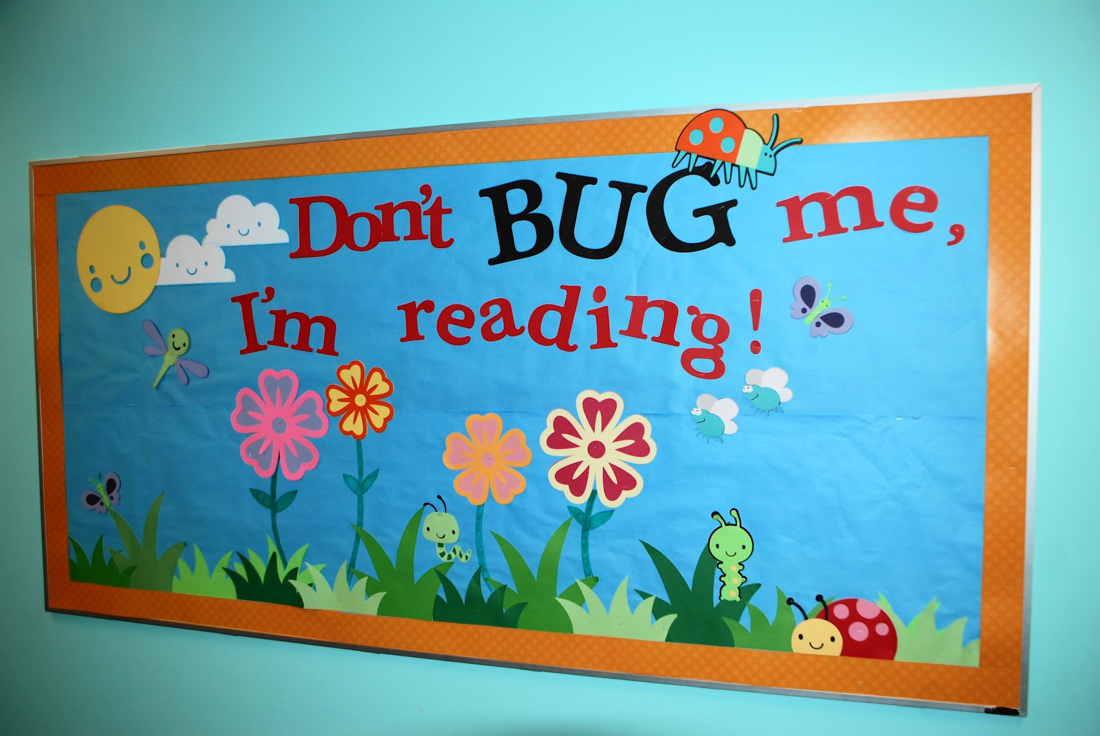 Bookoo Blessings: "Don't BUG Me" Bulletin board