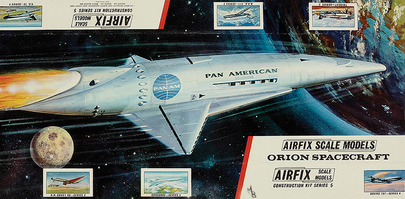 MOONBASE CENTRAL: PROJECT SPACE: THE AIRFIX ORION 2001 SPACECRAFT