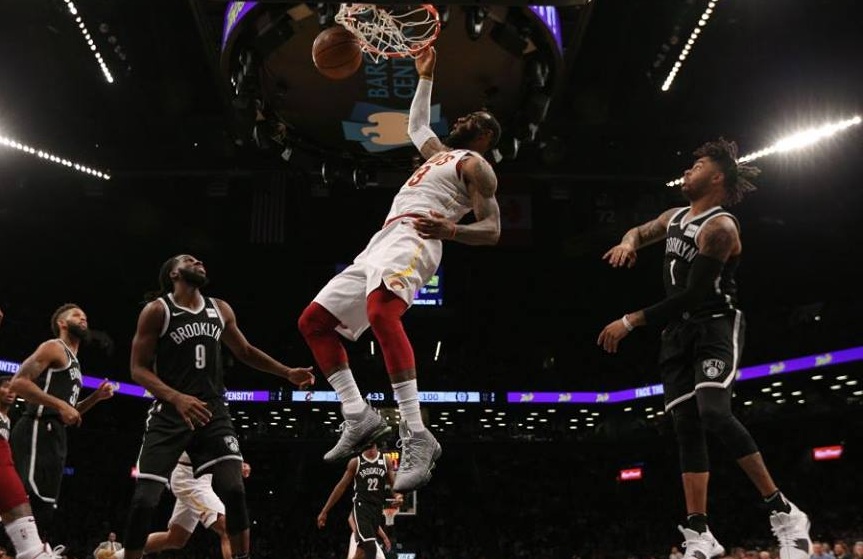 Cavs Beat Nets Extending their Winning Streak to 5