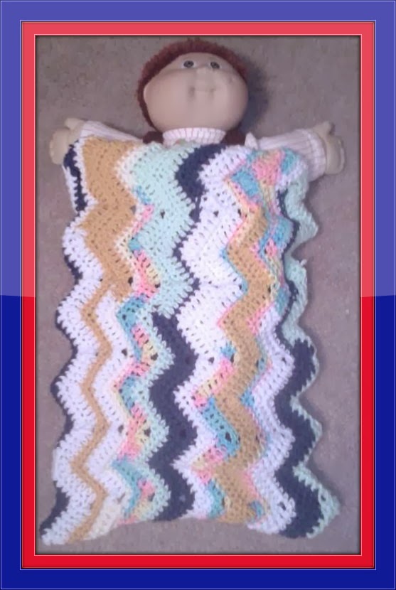 Homemade Homily: Vertical Zig Zag Cocoon