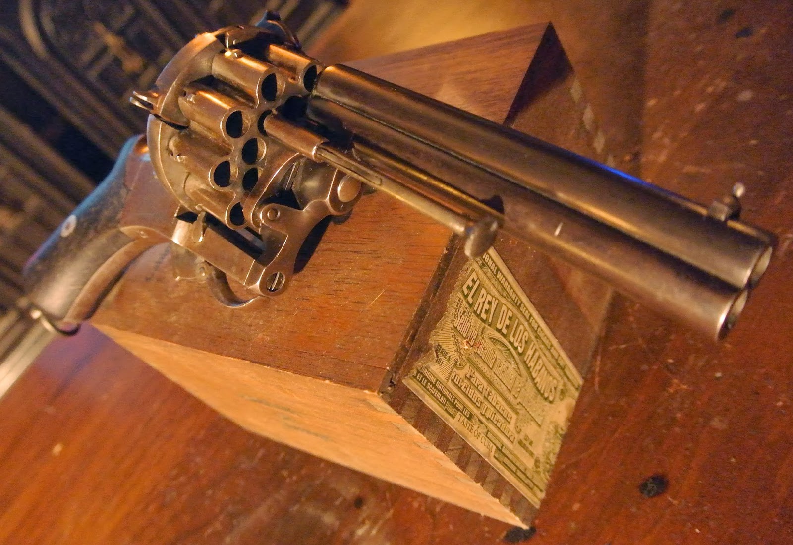 John John Jesse: 20 Shot Pinfire Lefaucheux Revolver