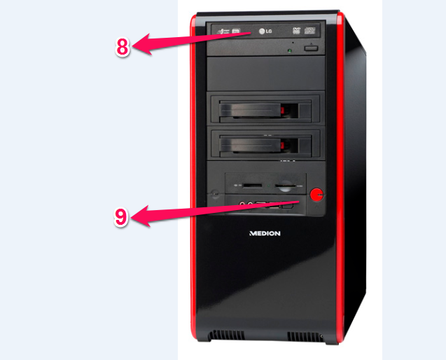 SISTEMAS MICROINFORMATICOS Y REDES: PARTES DE UNA CAJA