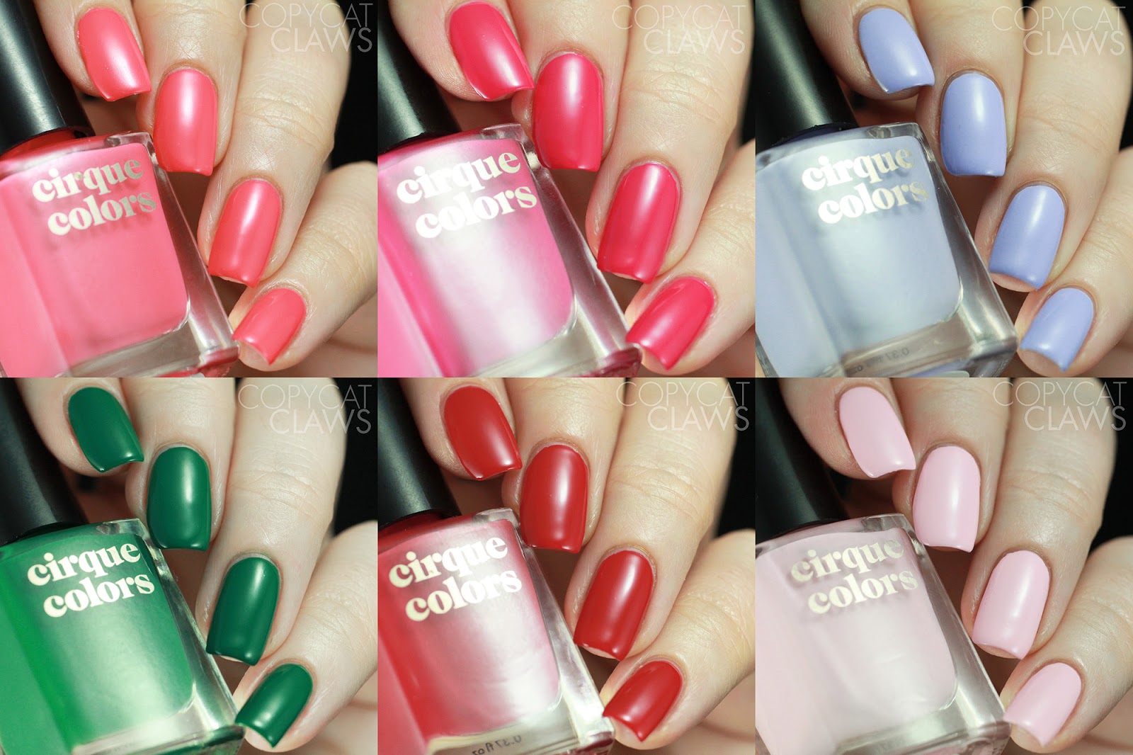 Copycat Claws: Cirque Colors Metropolis Spring/Summer 2018 Review