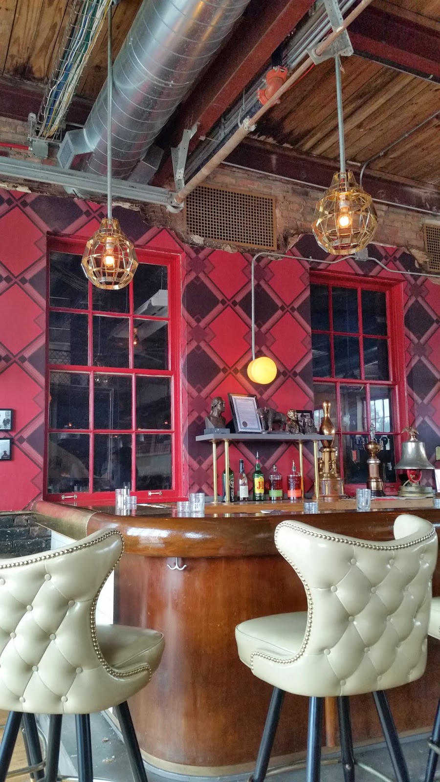 The Orange Door: Restaurant Review: Fenton Fire Hall