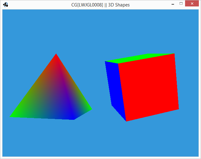 Computer Graphics: CG[LWJGL0008] || 3D Shapes