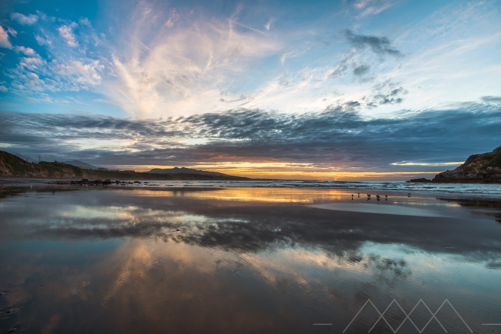 Where the light breaks free - the most stunning sunset I've ever seen ...