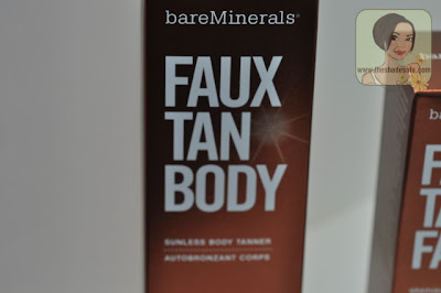 bareMinerals Faux Tan Body and Faux Tan Face Sunless Tanner Swatches ...