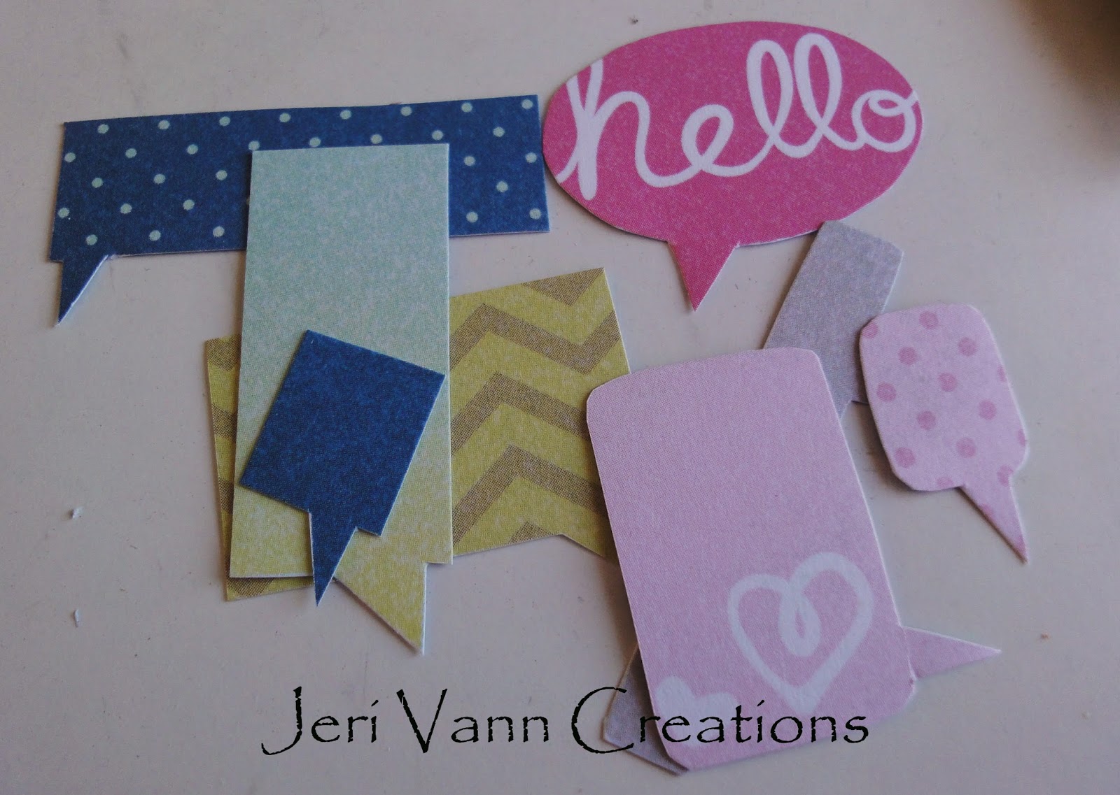 FotoBella: Happy Hello Card Tutorial
