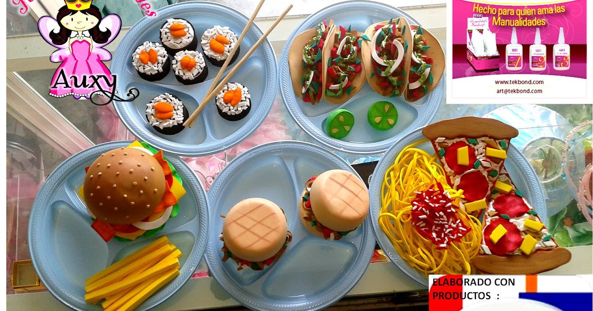 Ideas y Detalles Auxy: COMIDA DE FOMI