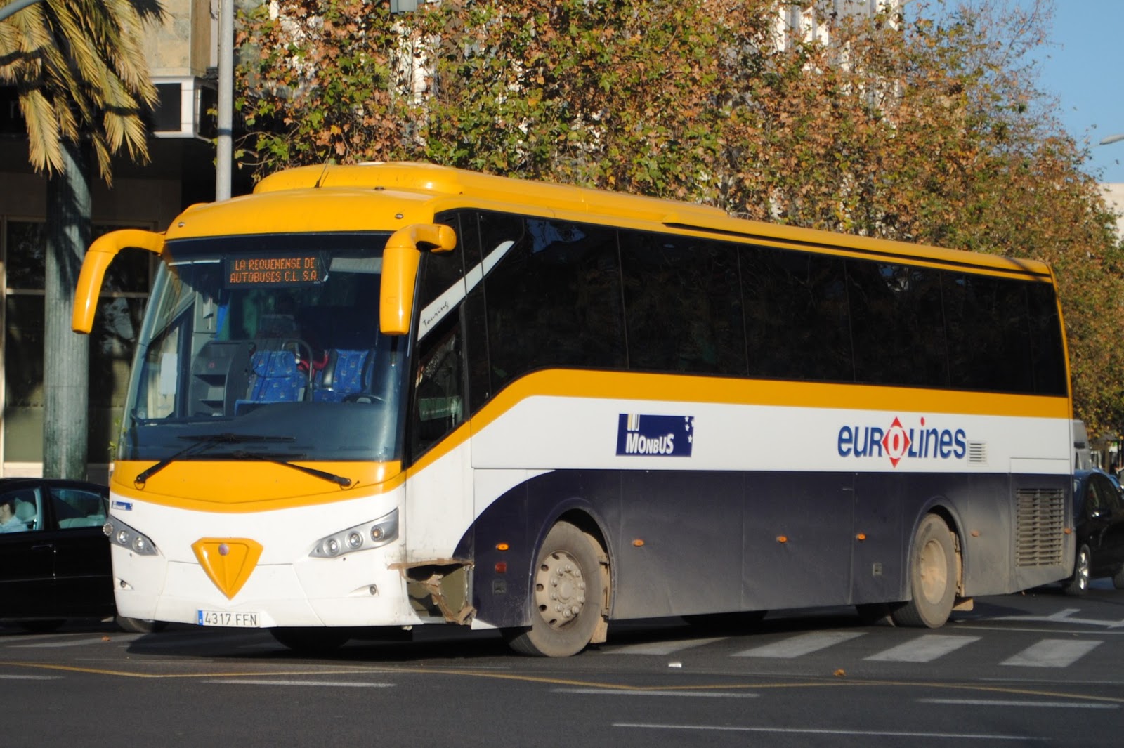 Autocares y Autobuses por Valencia: MonBús / EuroLines